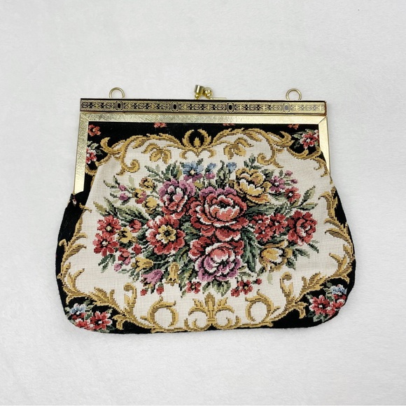 Vintage | Bags | Vintage Tapestry Embroidered Coin Purse | Poshmark